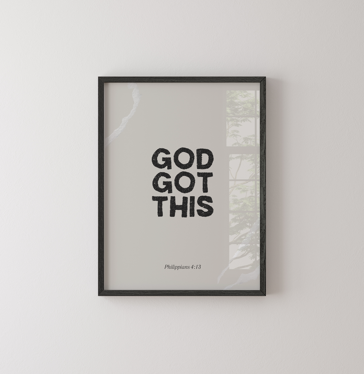 God Got This | Christian Poster – Scripture Bella