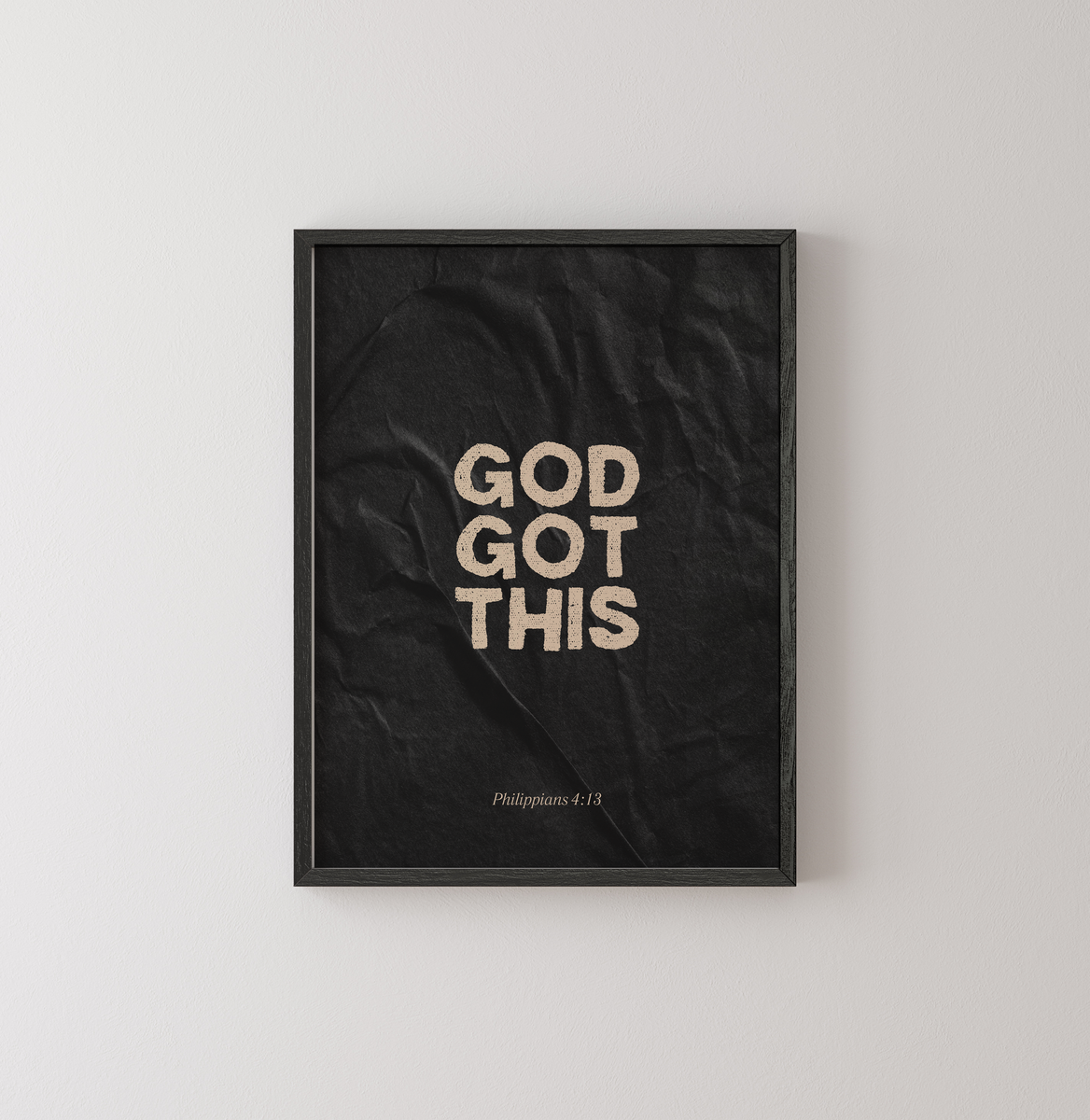 God Got This | Christian Poster – Scripture Bella