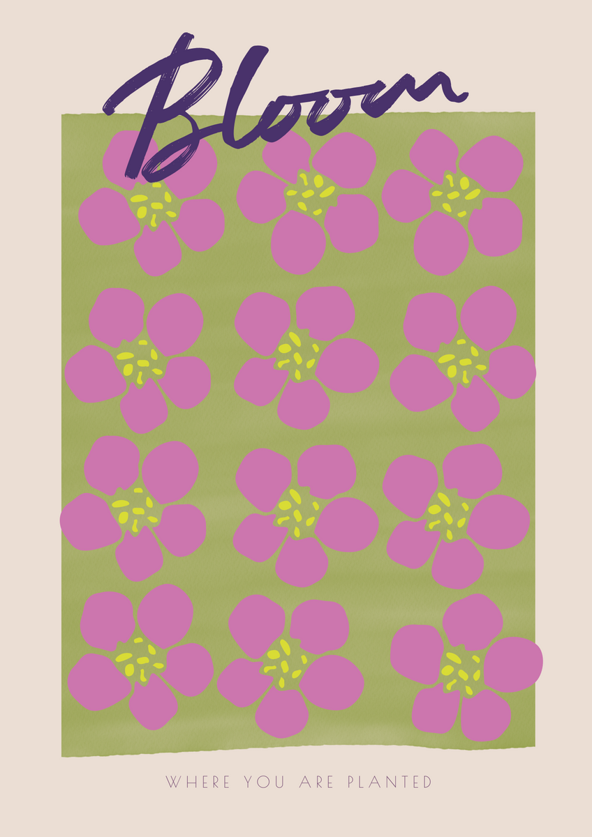 Bloom where you are planted | Bible verse prints | Flower posters | Ch ...