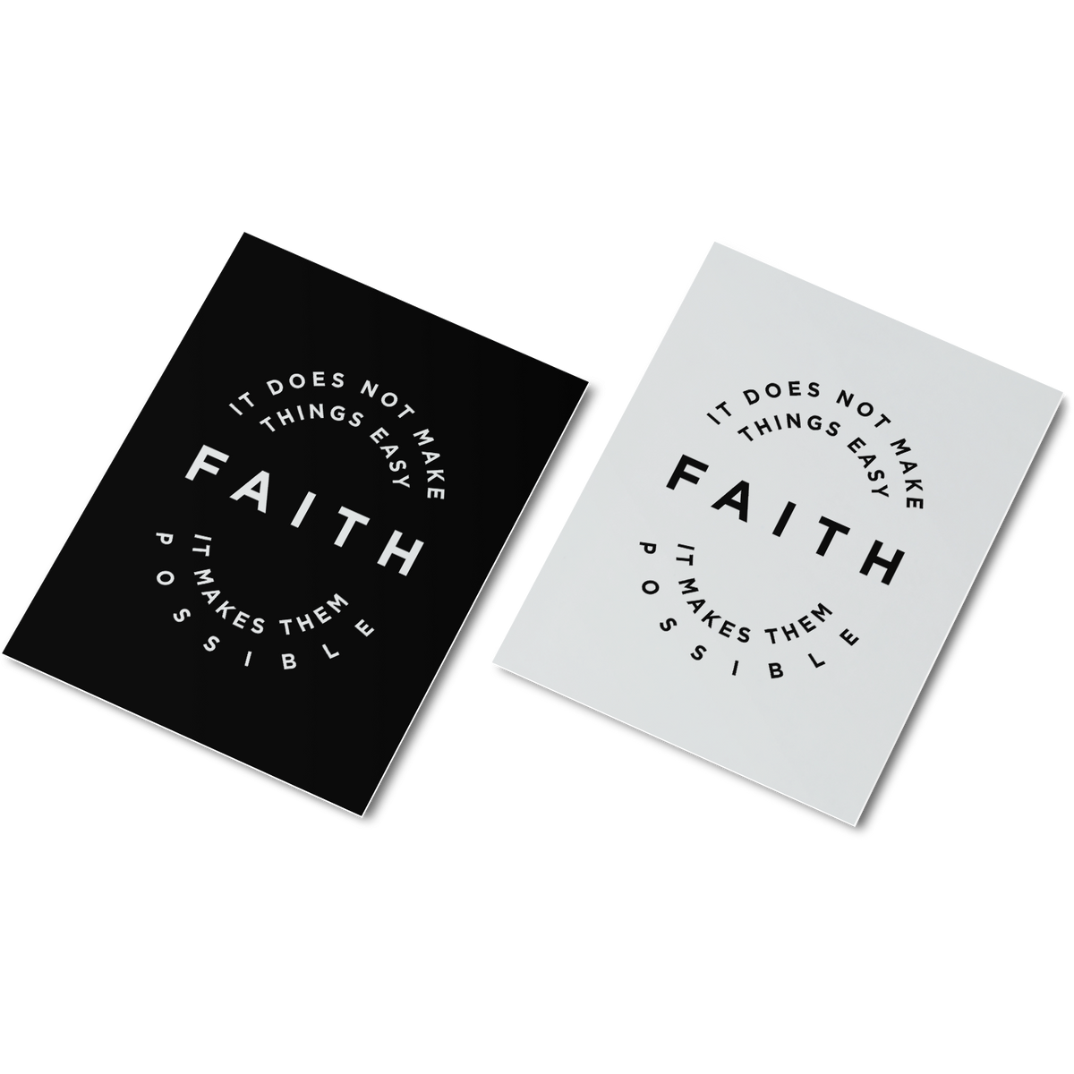 Faith | Christian Note cards for encouragement – Scripture Bella