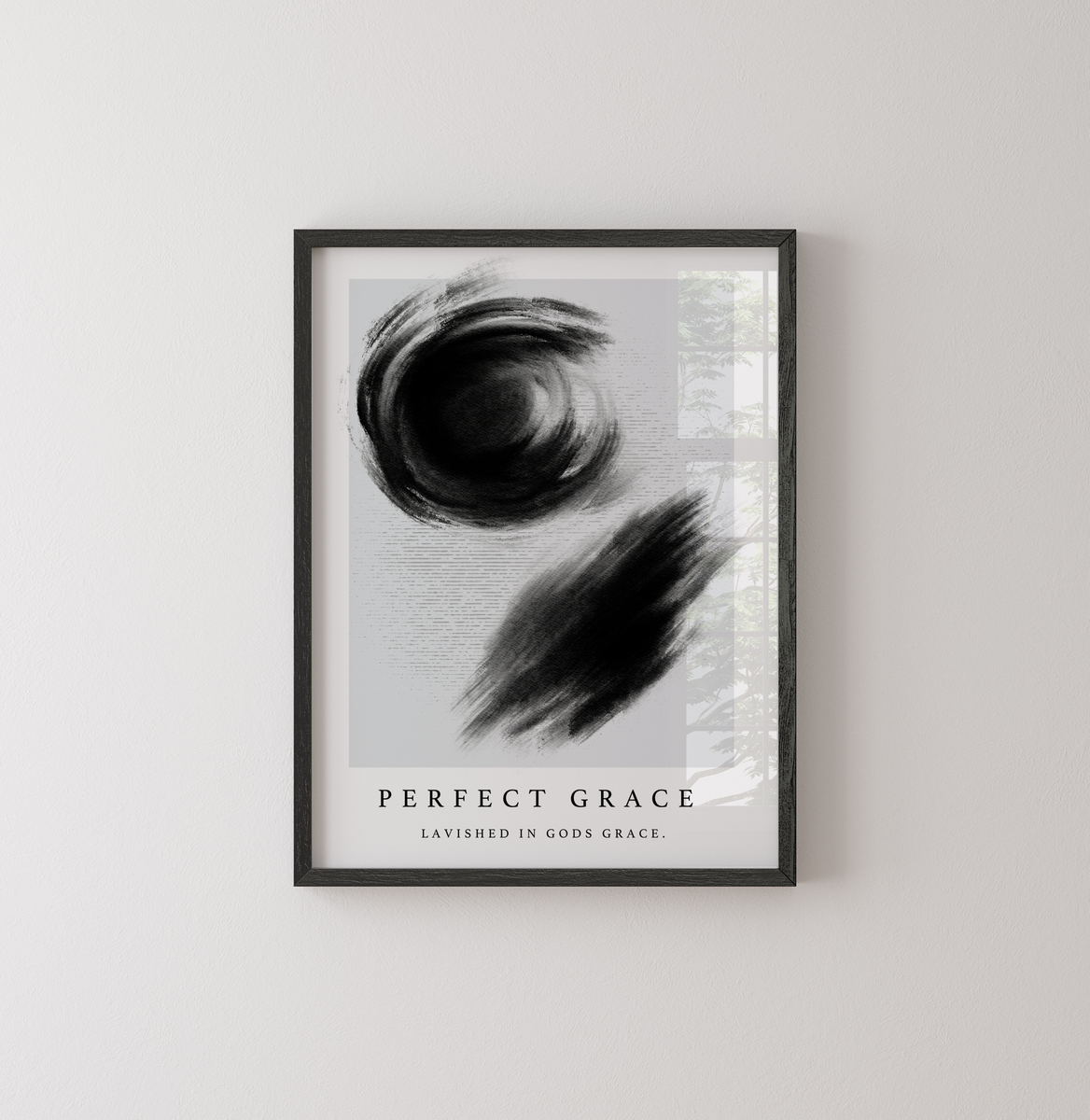 Perfect Grace | Bible verse prints | Christian Modern posters | Christ ...