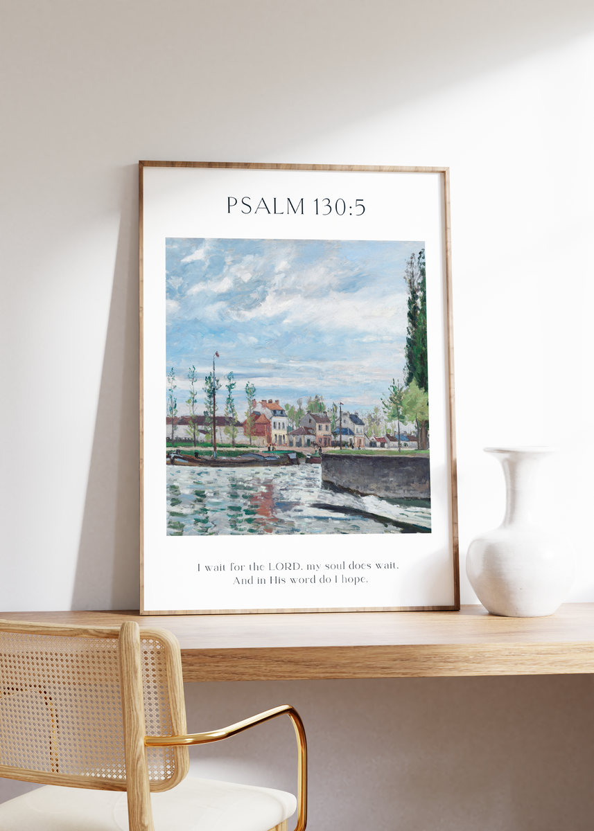 Psalm 130:5 | I wait for the LORD, my soul does wait | Bible verse pri ...