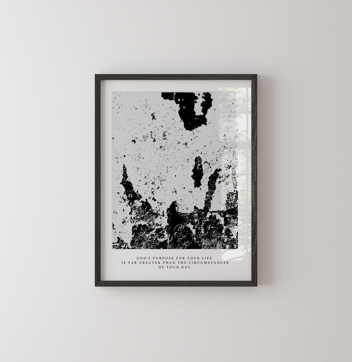 God's Purpose Art Print | Bible verse prints | Scripture Poster | Chri ...