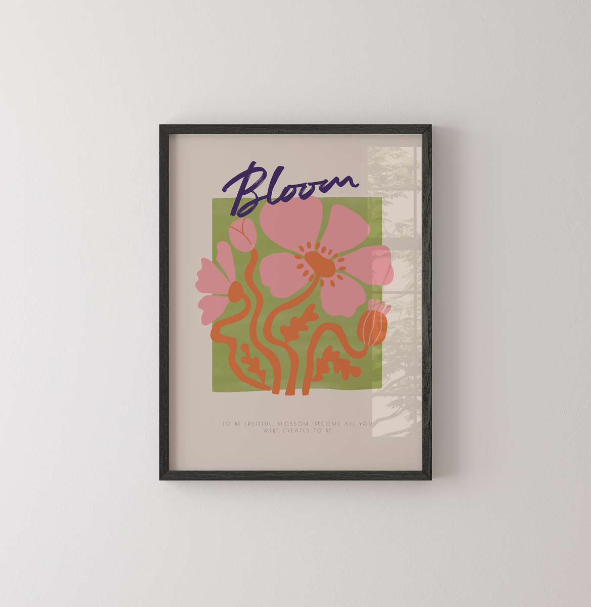Blossom | Bible verse prints | Flower posters | Christian posters | Br ...
