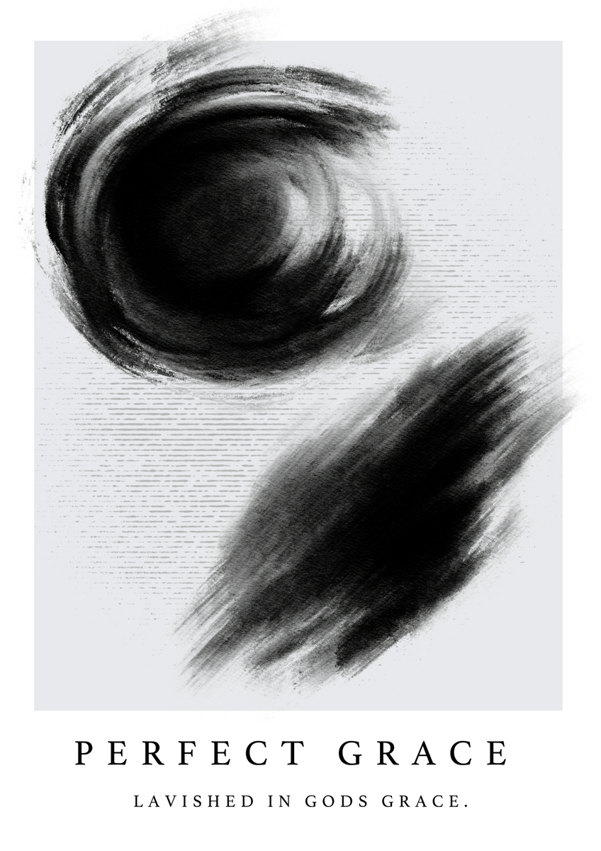 Perfect Grace | Bible verse prints | Christian Modern posters | Christ ...